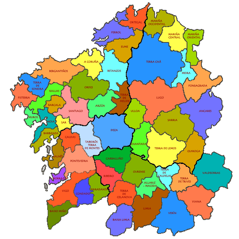 Total de población, de Galicia y por provincias - Galicia Máxica | Turismo